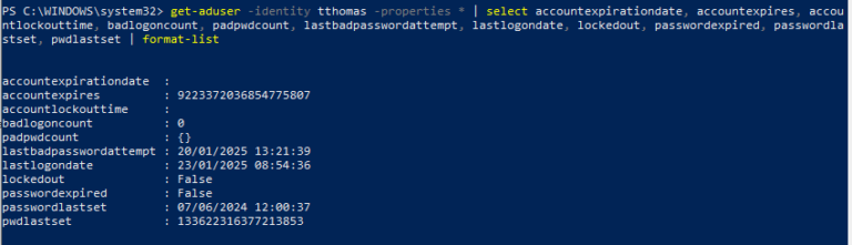 How to check if an AD account is locked out – Tech Curiosity ...